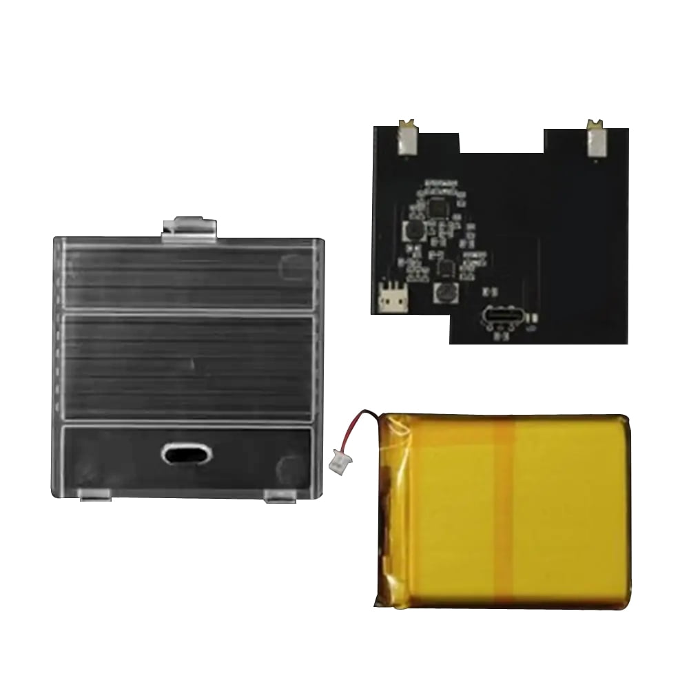 2500mAh Rechargeable Battery Module Li-ion USB-C For Game Boy GB DMG ...