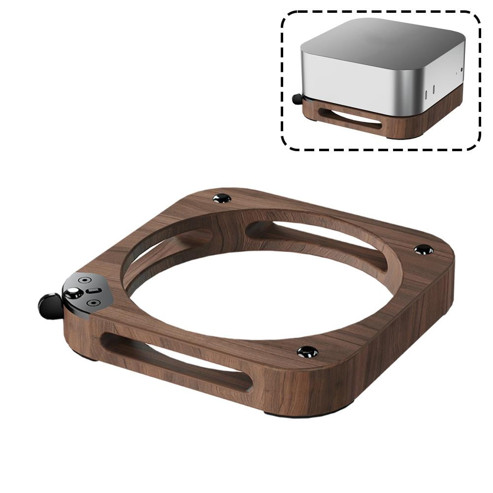 Clerance!Black Walnut Color For Mac Mini M4 Desktop Base Dustproof ...