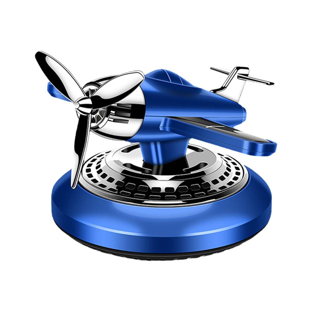 Clerance!Blue Ocean Fragrance Solar Aircraft Car Ornaments Center ...