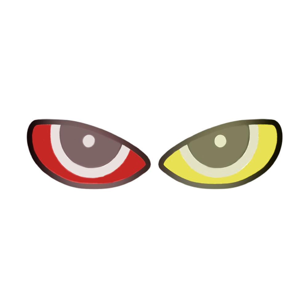 Clerance!D Electric Car Reflective Stickers Devil Eyes Decoration Car ...
