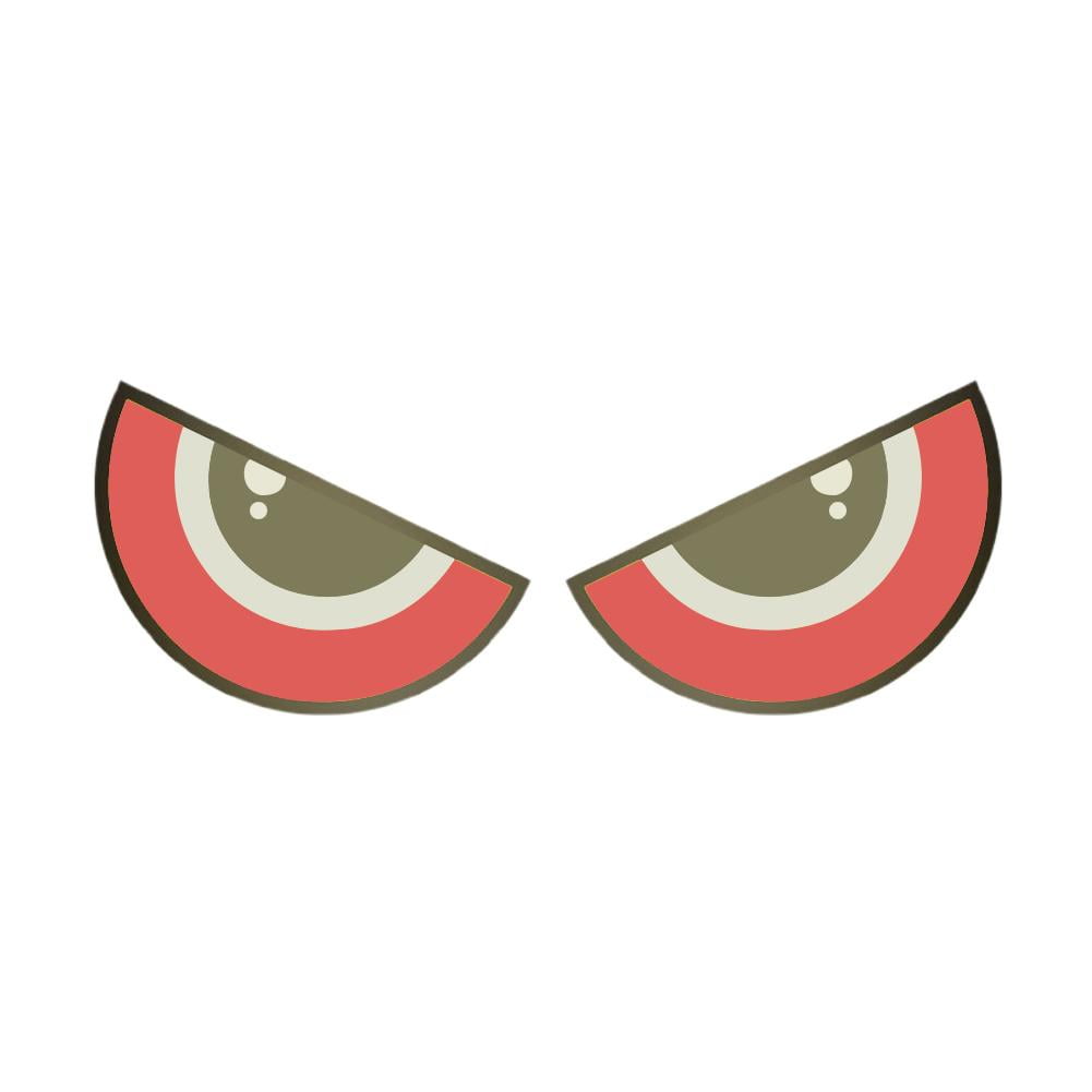 Clerance!E Electric Car Reflective Stickers Devil Eyes Decorative Car ...