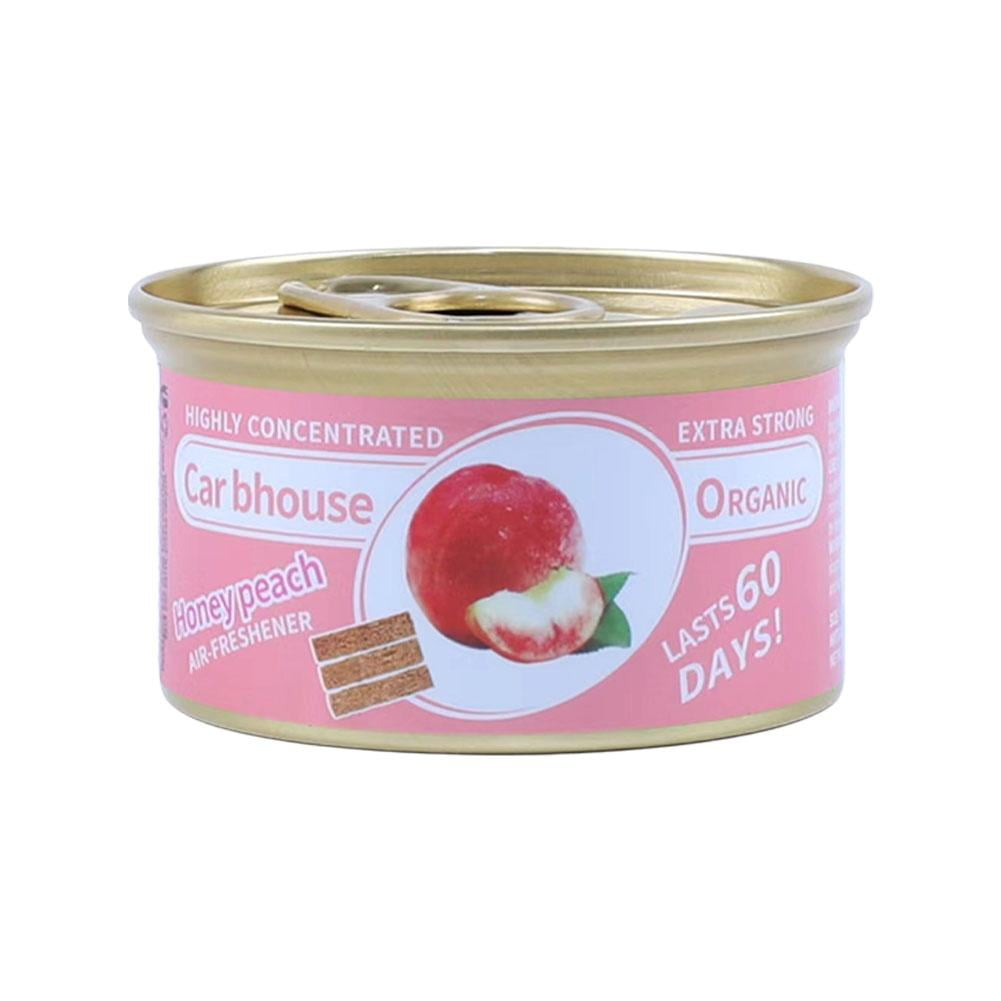 Clerance!Peach Car Supplies Wood Block Canned Coffee Flavor Car Aromatherapy New Car Deodorizing ...