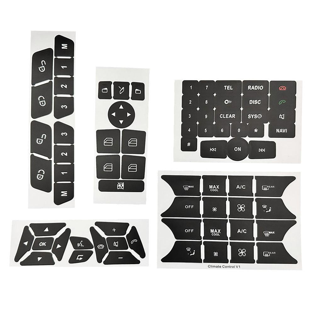 BQLQBQLQ Set 1 Car Interior Buttons For Mercedes-Benz 2007-2014 Ac ...