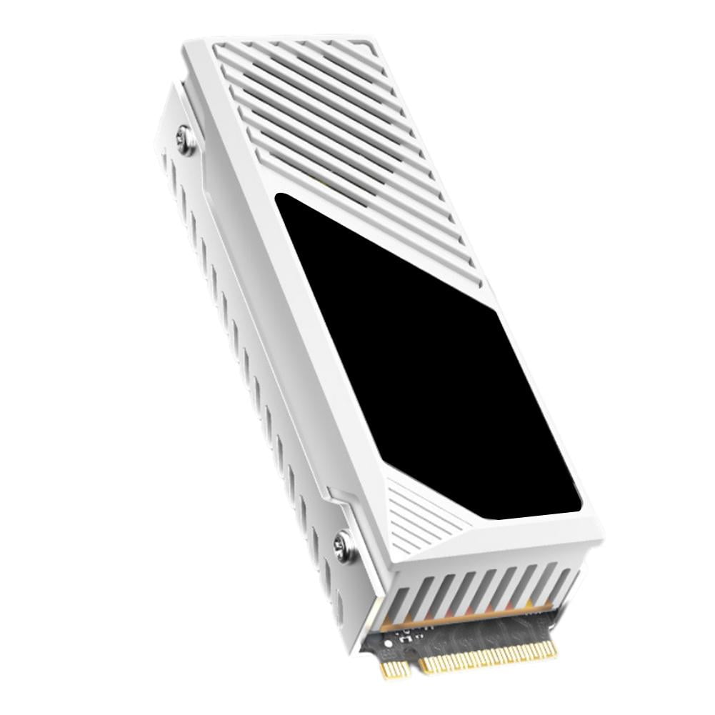 Clerance!White 1pcsm.2f Solid State Drive Radiator Ssd2280 Brass Thermal Pad Argb Synchronous ...