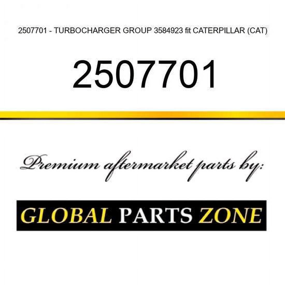 2507701 - TURBOCHARGER GROUP 3584923 fit CATERPILLAR (CAT) - Walmart.com