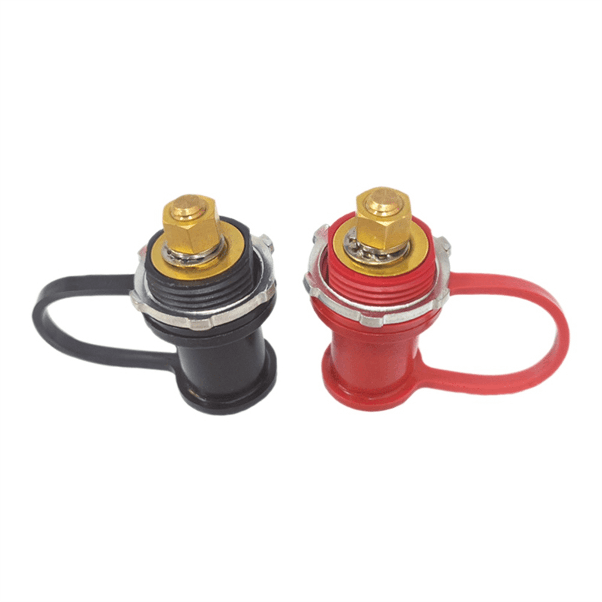 250A 12V Battery Charger Post Stud Remote Terminals with Cap M10 Jump ...