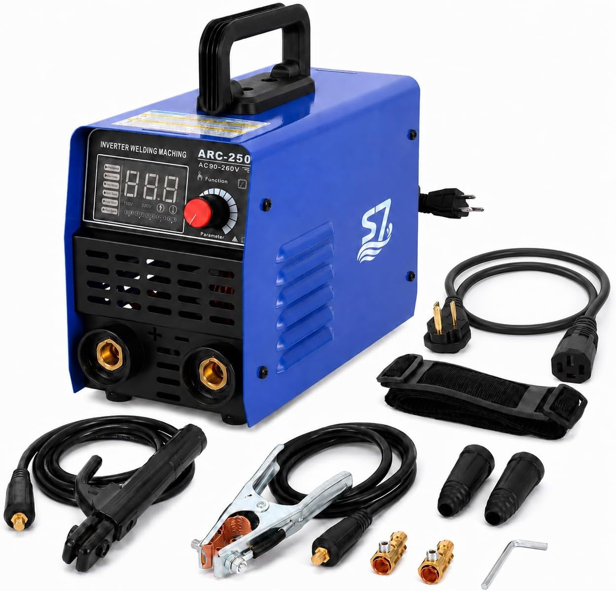 250A Stick Welder, 110V/220V Dual Voltage ARC Welding Machine, IGBT ...
