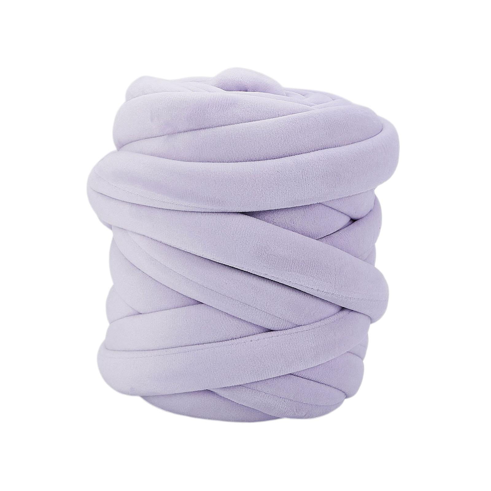 250G Chunky Yarn 18.6 Yards Super Bulky Yarn for Craft Braided Knot ...