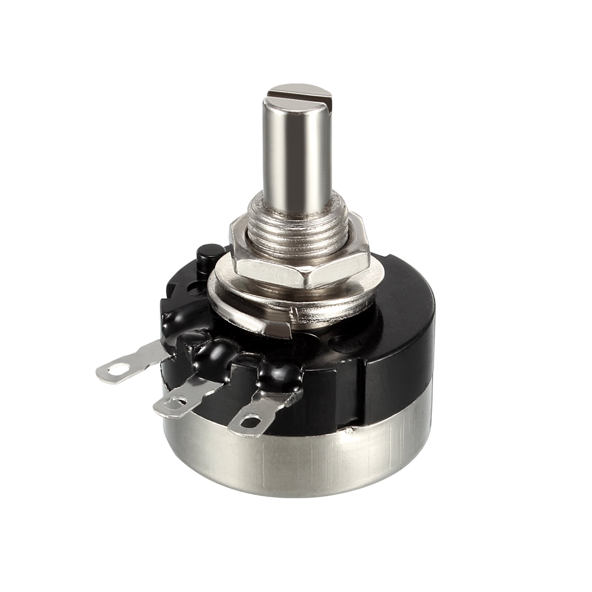 250K Ohm Variable Resistors Single Turn Rotary Carbon Potentiometer ...