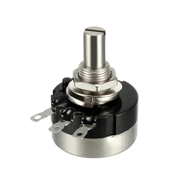 250K Ohm Variable Resistors Single Turn Rotary Carbon Potentiometer ...