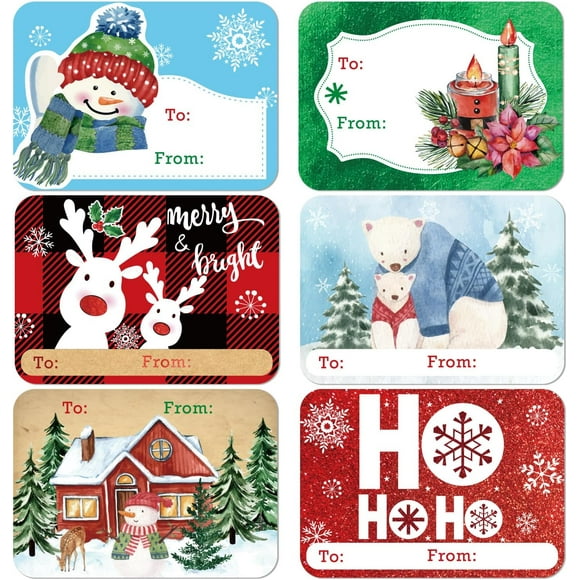 Printable Gift Tag Christmas