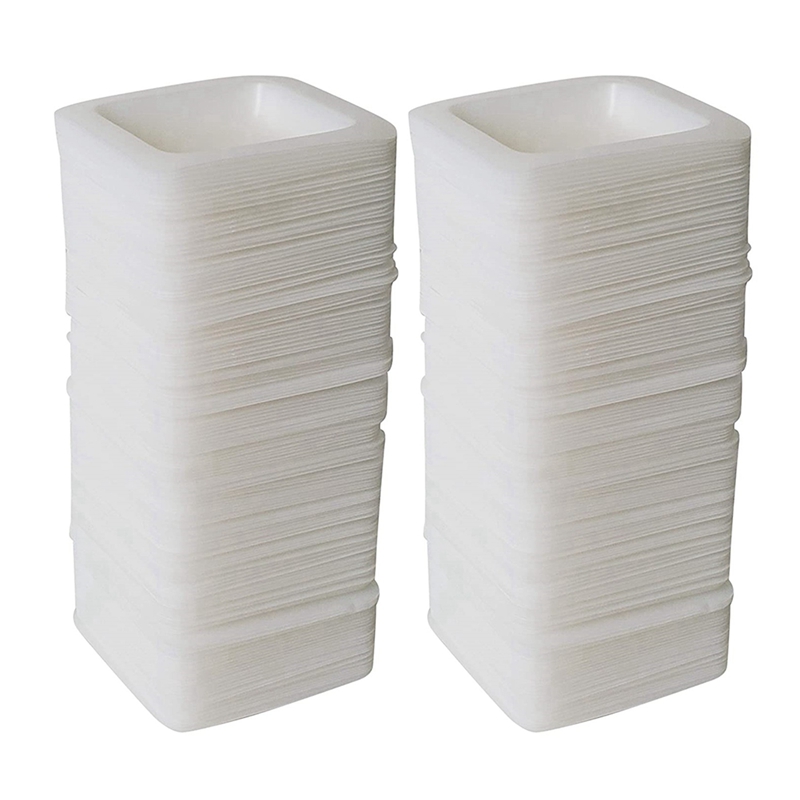 250Pcs 100Ml Weighing Boats Measuring & Mixing Powders & Liquids for ...