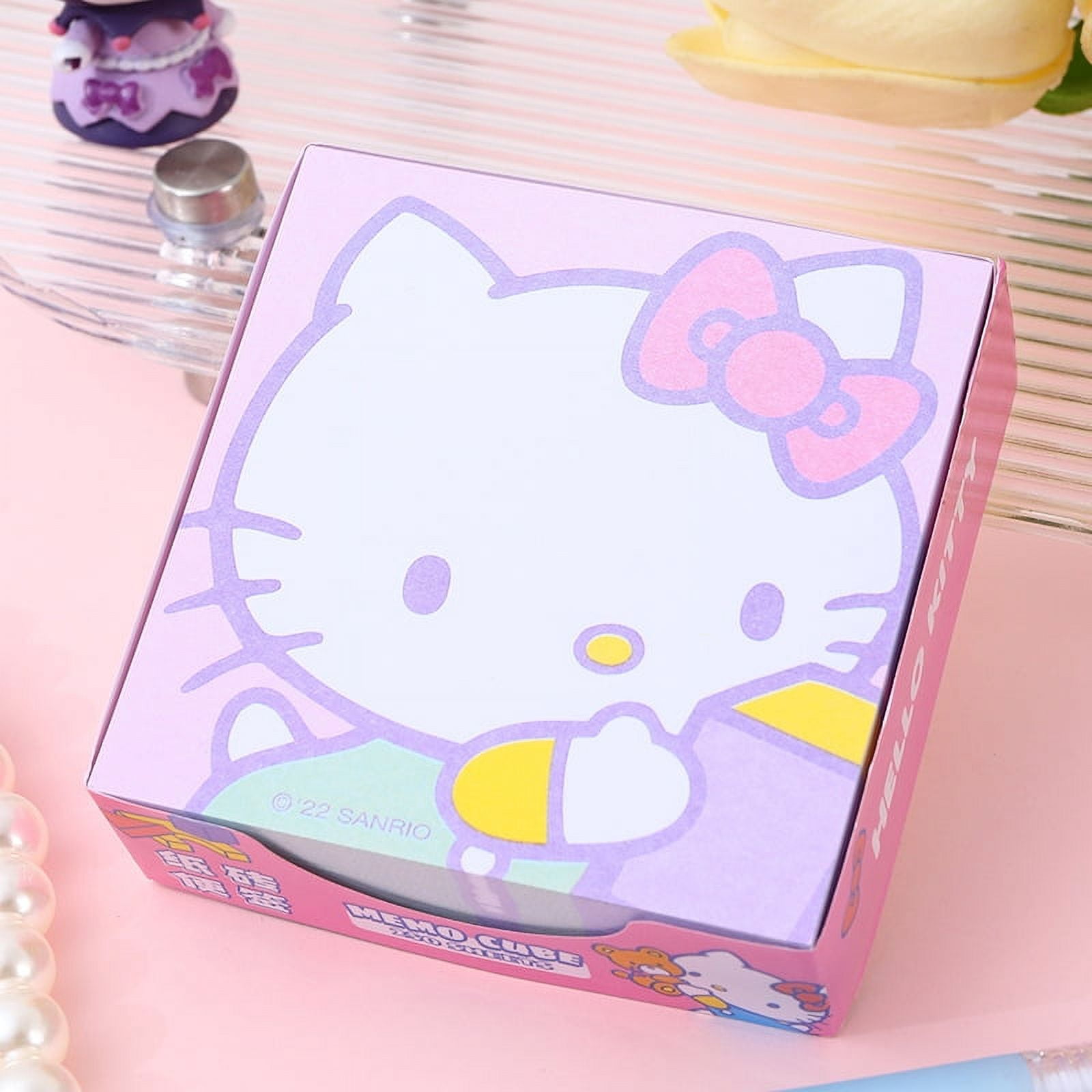 250Pcs Kawaii Anime Hello Kitty Sanrio Sticky Notes Cartoon Kuromi ...