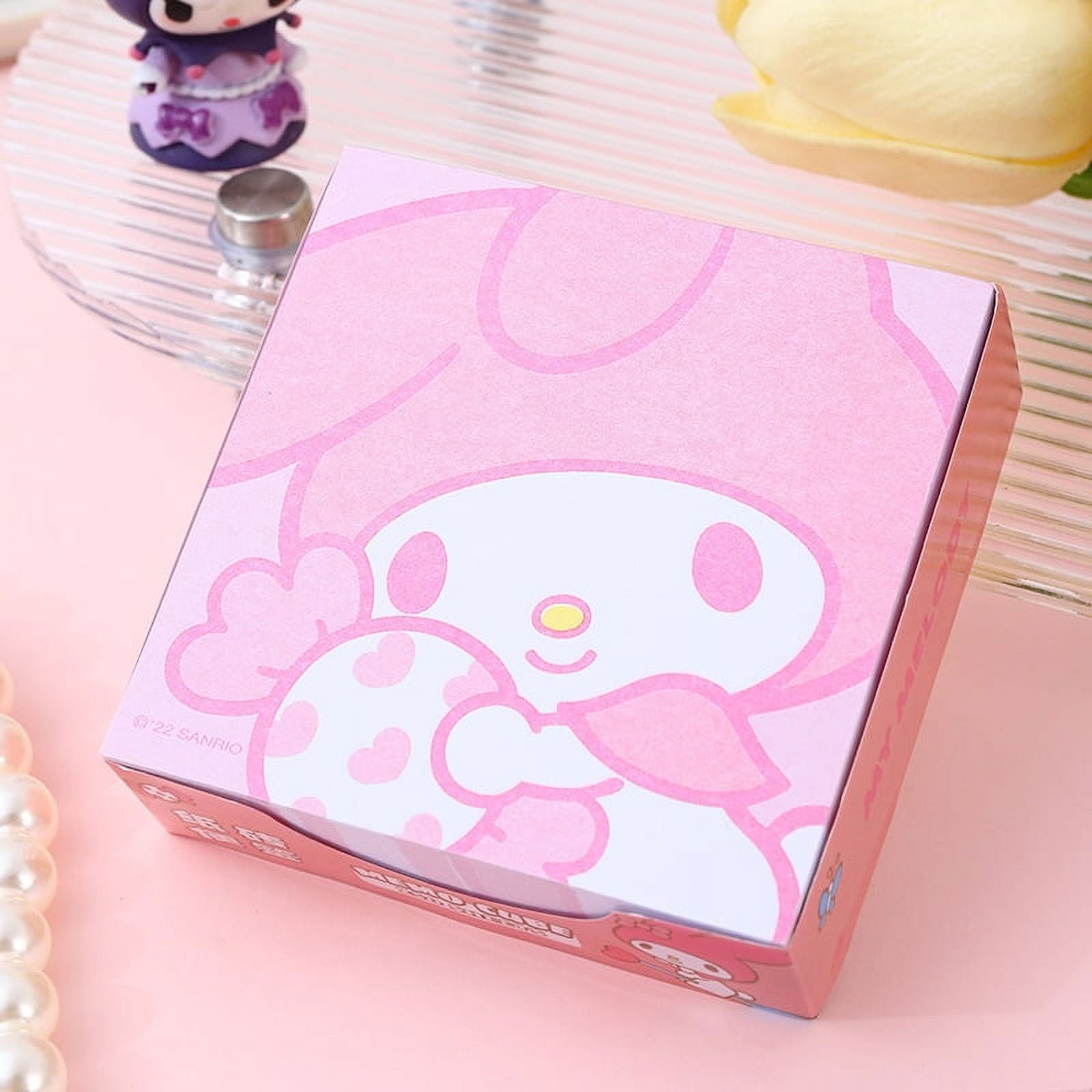 250Pcs Kawaii Anime Hello Kitty Sanrio Sticky Notes Cartoon Kuromi ...