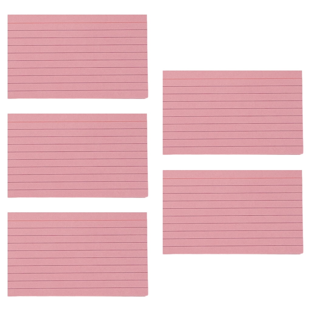 250Sheets Colorful Note Paper 3x5Inch Wide Lined Study Card Pocket Note ...