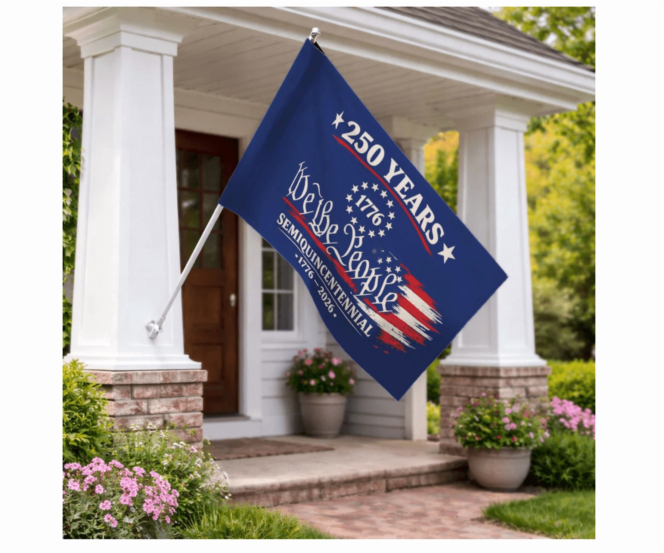 250Th Anniversary 1776-2026 Flag Usa Independence Day Flag American ...