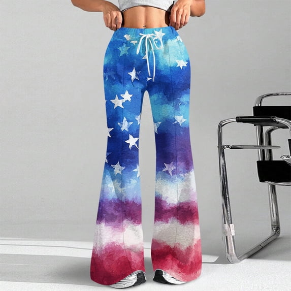250Th Anniversary 4Th of July Womens Pants, Red White and Blue ...