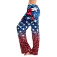 250Th Anniversary 4Th of July Womens Pants, Red White and Blue Women's ...