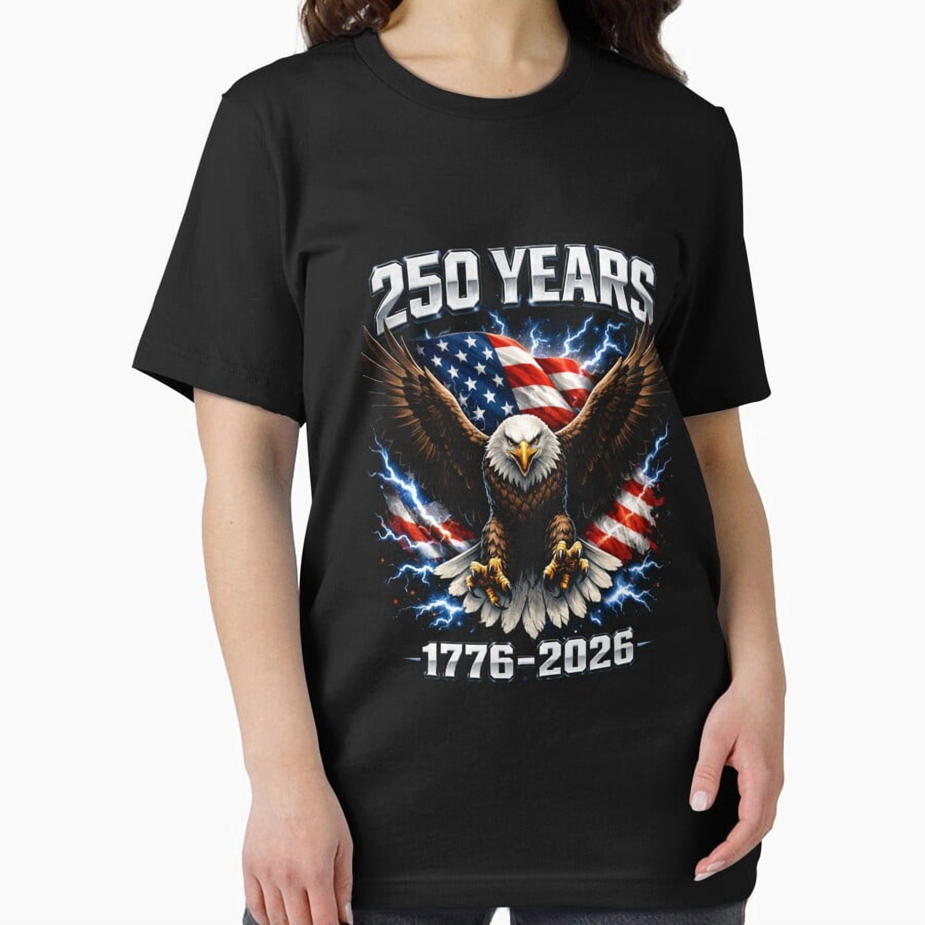250Th Anniversary Historic United States Liberty T-Shirt - Walmart.com