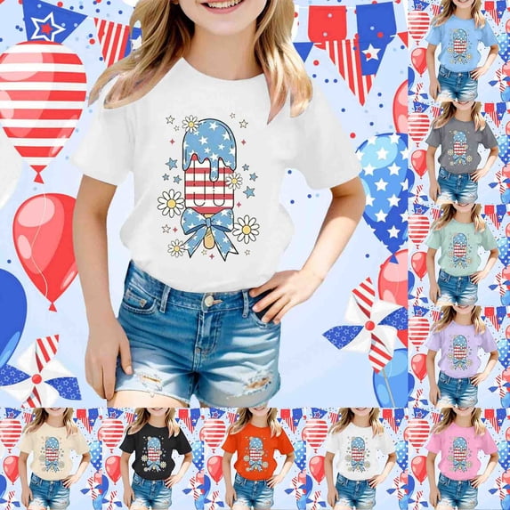 250Th Anniversary Independence Day Casual Short Sleeve Crewneck Party ...