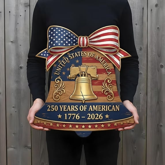 250Th Anniversary Independence Day Wooden Sign This Wooden Door Plaque ...