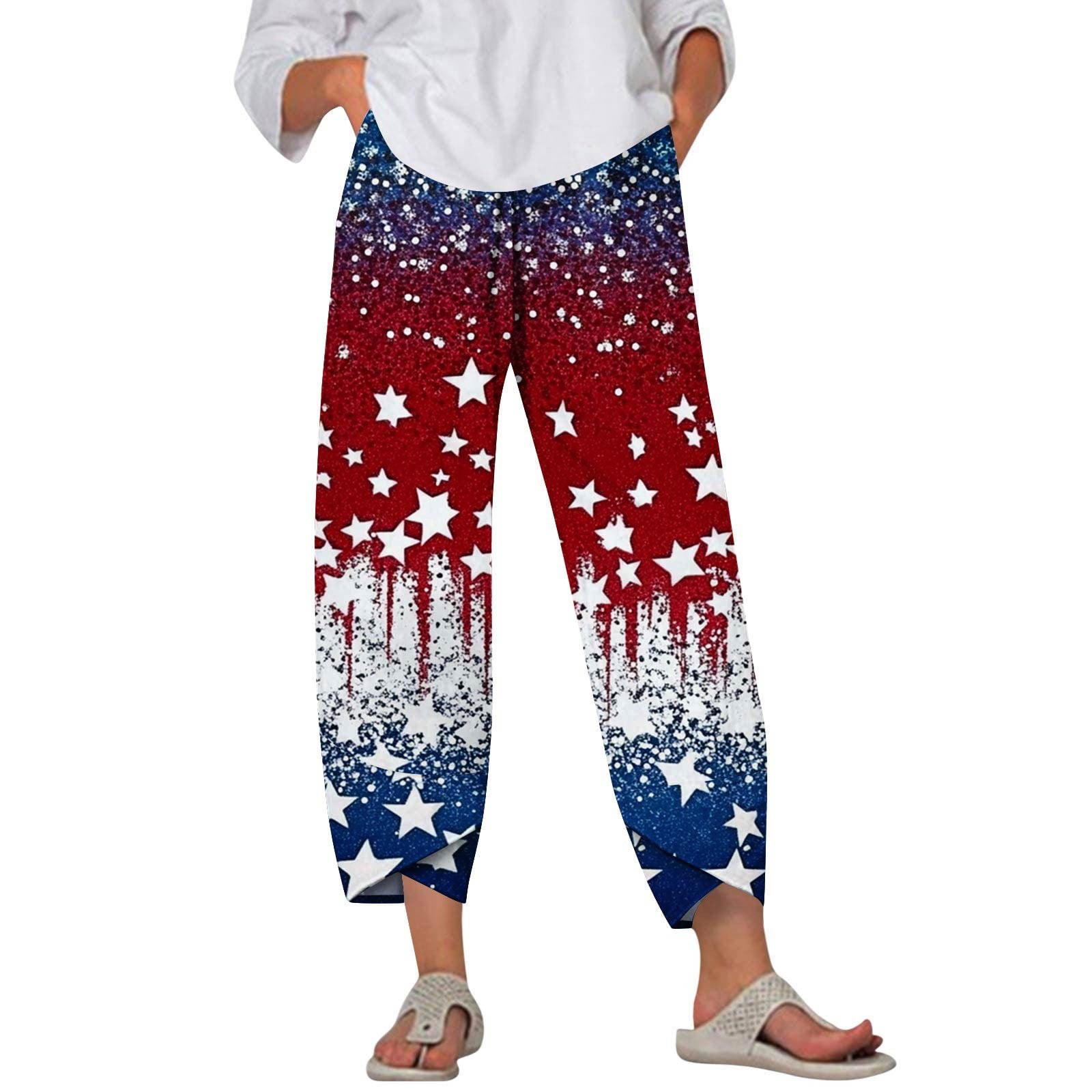 250Th Anniversary Red White and Blue Pants, Classic Patriotic Pants ...
