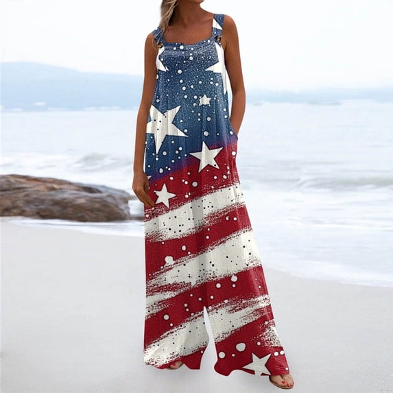 250Th Anniversary Stars Stripes Print Pants, 4Th of July Comfortable ...