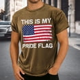 250Th Anniversary USA Shirt Men Men's Casual Fashion Graphic Crew Neck ...