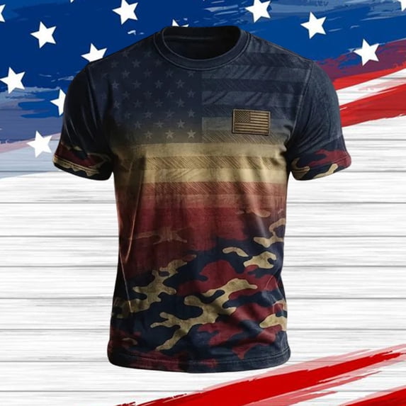 250Th Anniversary USA Shirt Men's 4Th of July Red White Navy ...