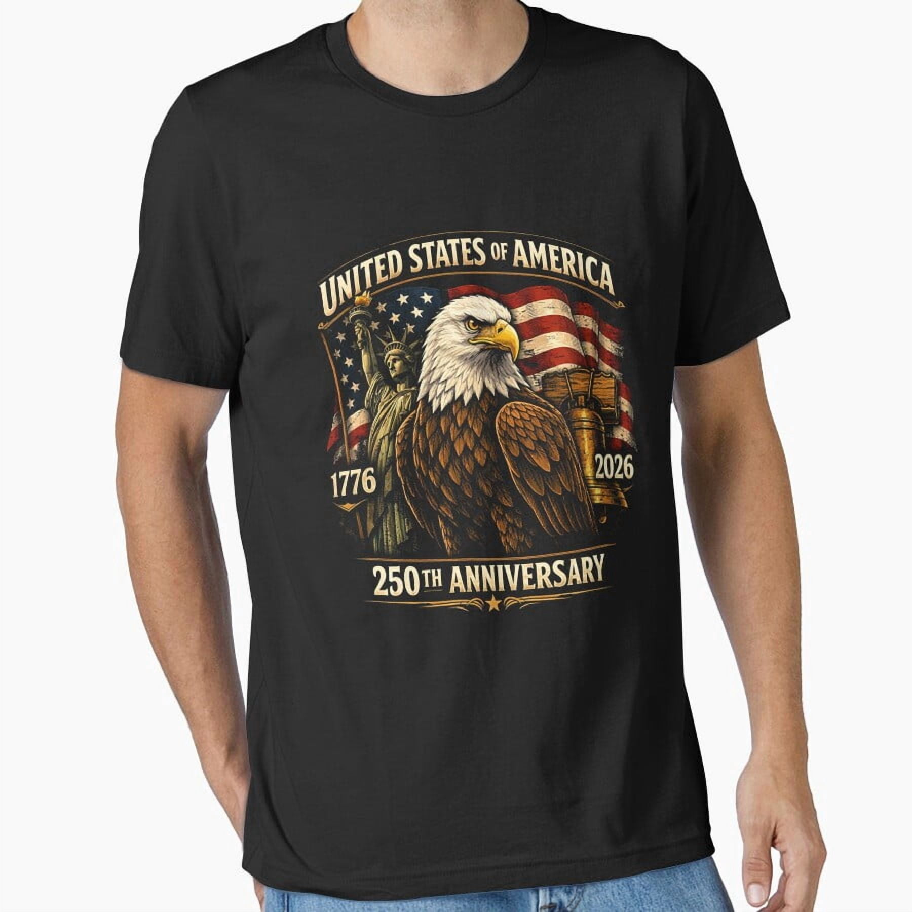250Th Anniversary Usa Semiquincentennial Celebration Day T-Shirt ...