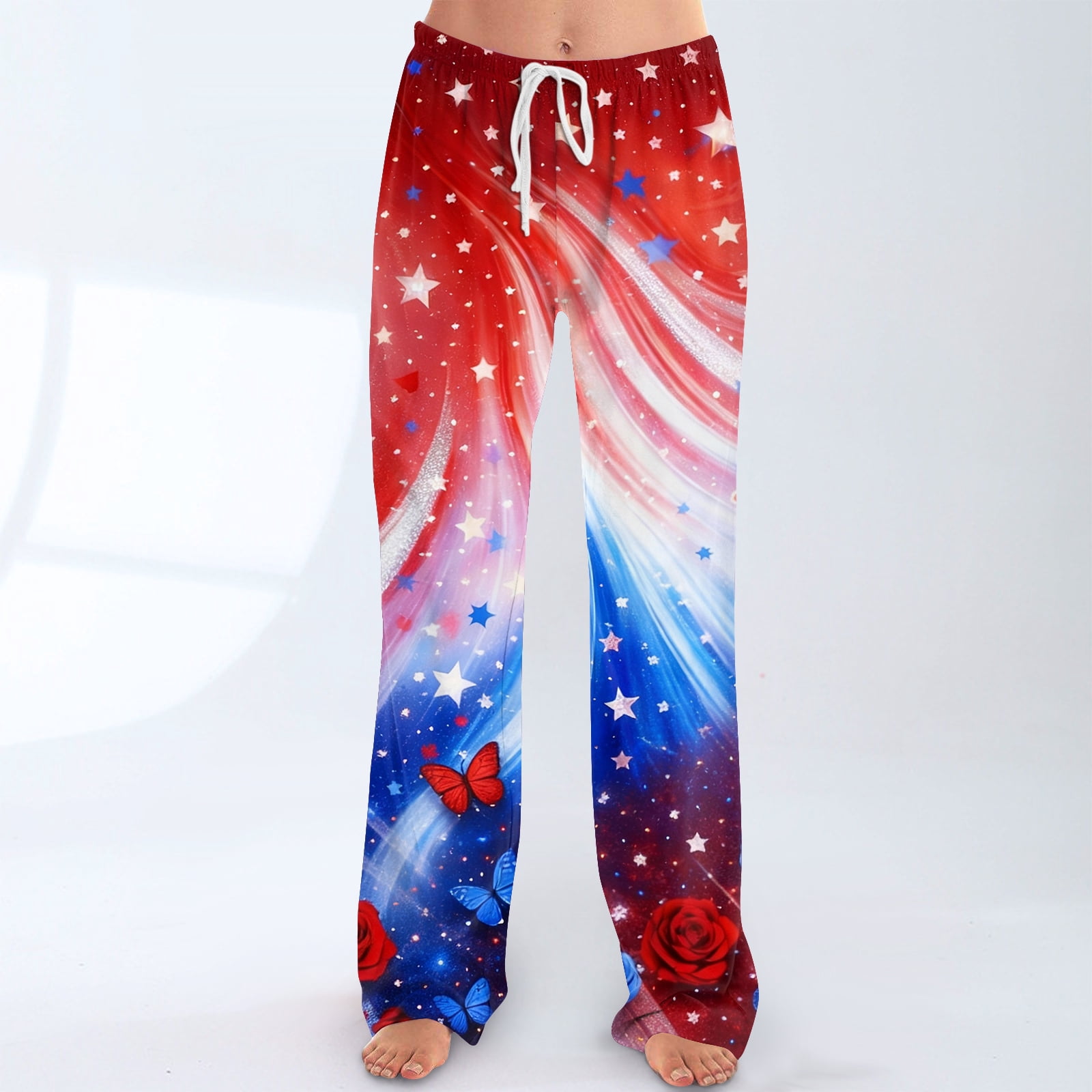 250Th Anniversary Women's Pants, 4Th of July Red White and Blue Pants ...