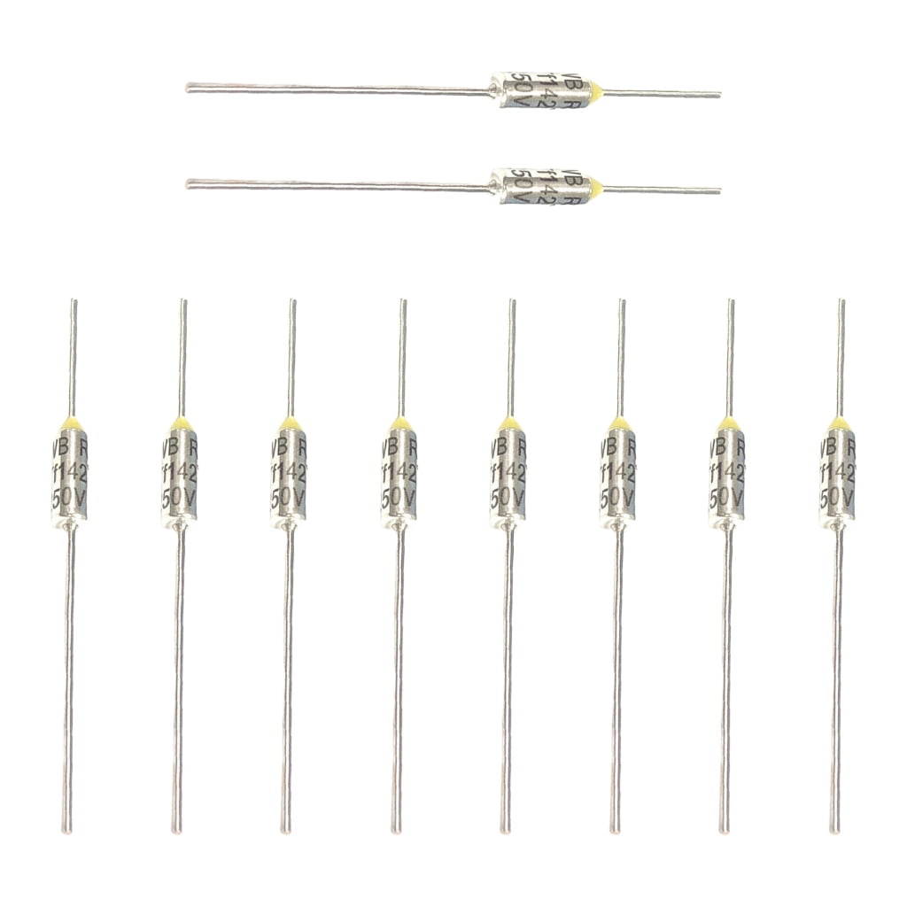 250V 10A Fuses Cutoffs, Metal Shell Thermal Fuses Cutoff For Circuit ...