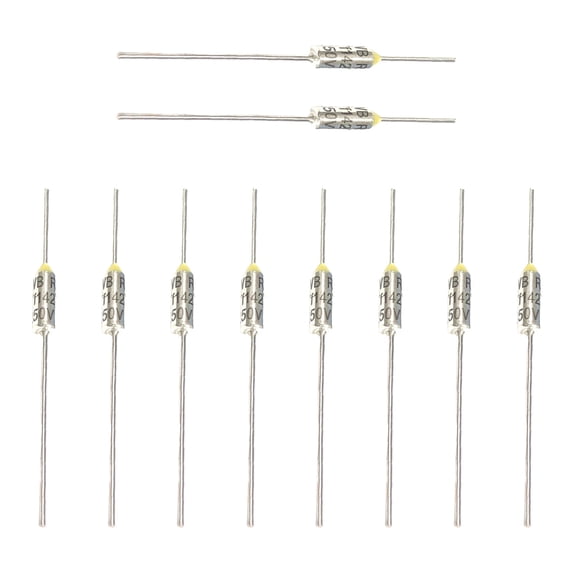 250V 10A Fuses Cutoffs, Metal Shell Thermal Fuses Cutoff For Circuit ...