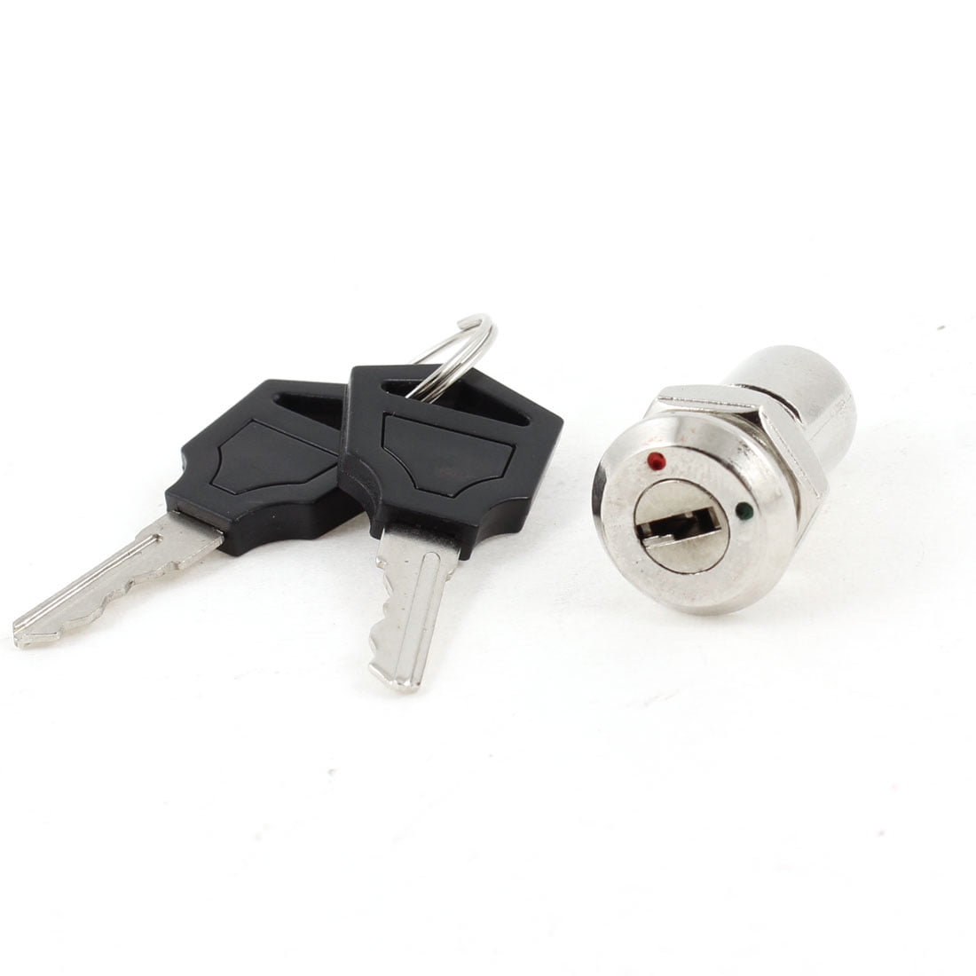 250V 2A 2 Terminal On Off Tubular Keylock Switch - Walmart.com