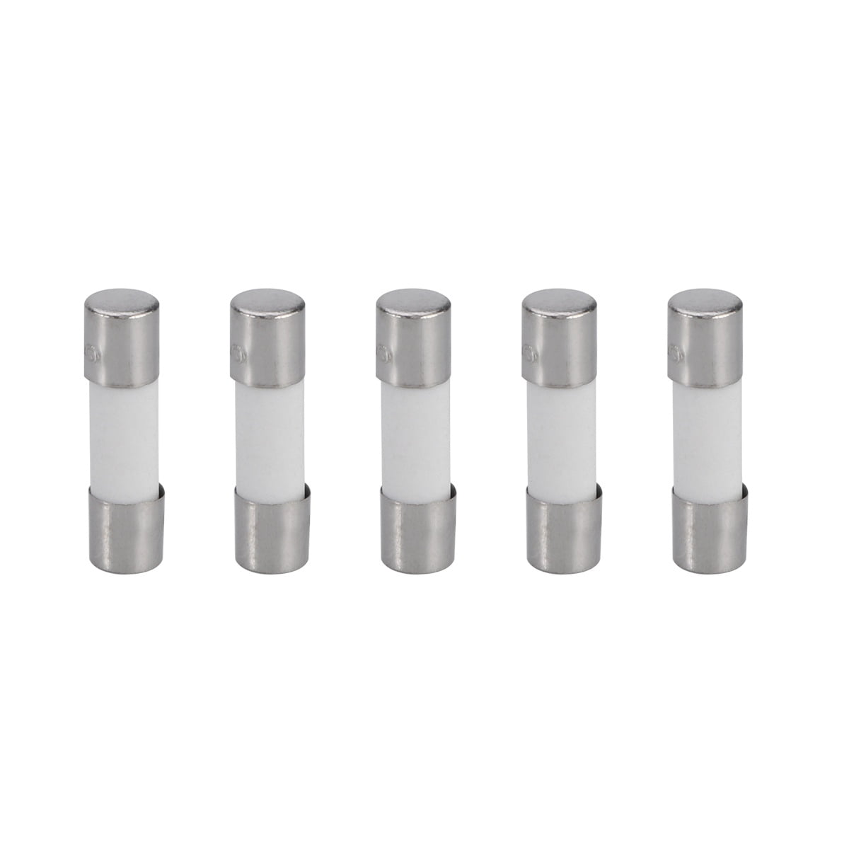 250V 6.3A Fuse,10Pcs 5x20mm 6.3A Slow-Blow Ceramic Fuse T6.3a 250v ...
