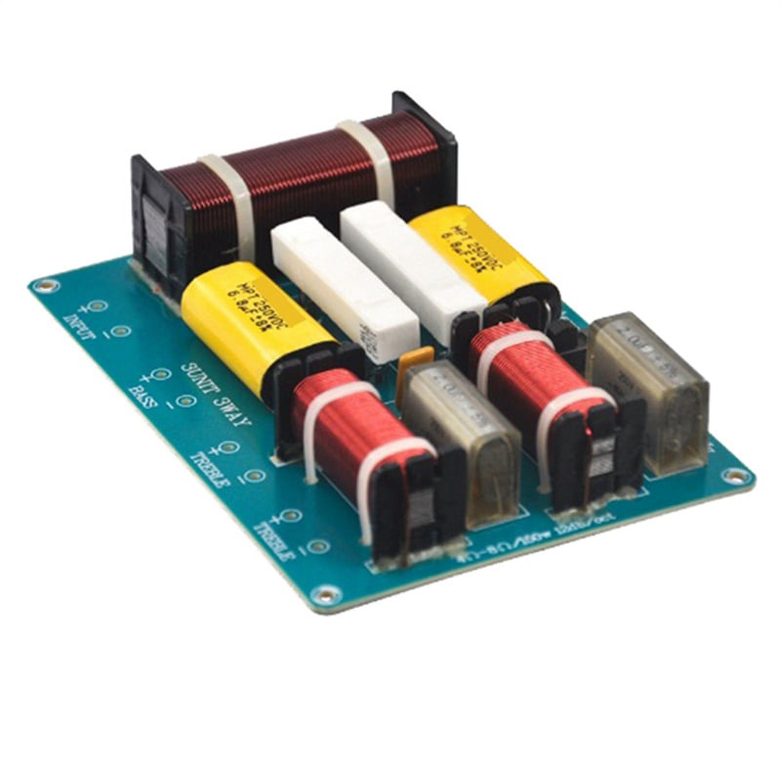 250W 2 High 2 1 Low 5 Audio Speaker Crossover 20KHZ Adjustable Treble ...