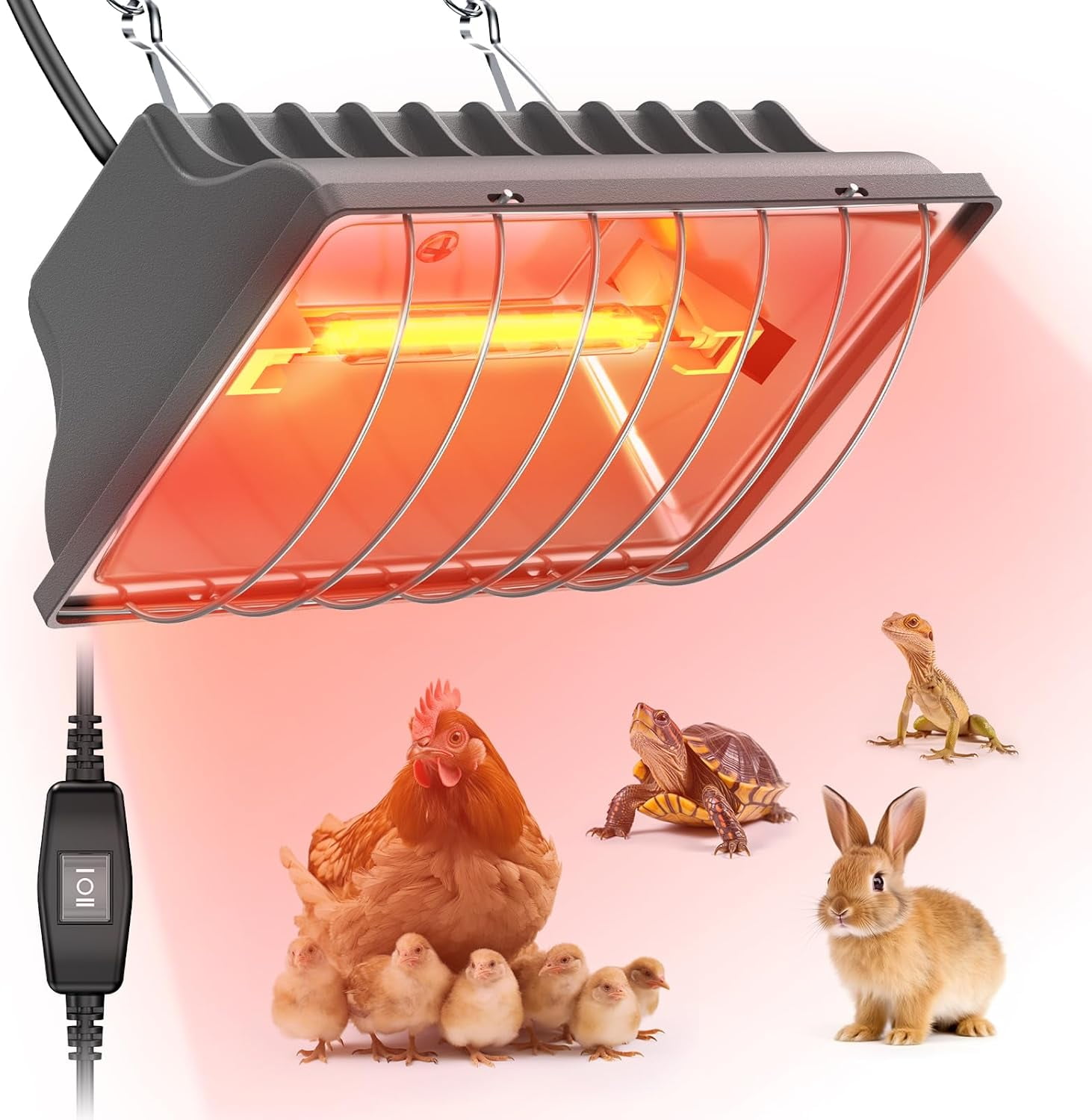 Customer reviews for 250W Chicken Coop Heater for Chicks Ducks, 7.86ft ...