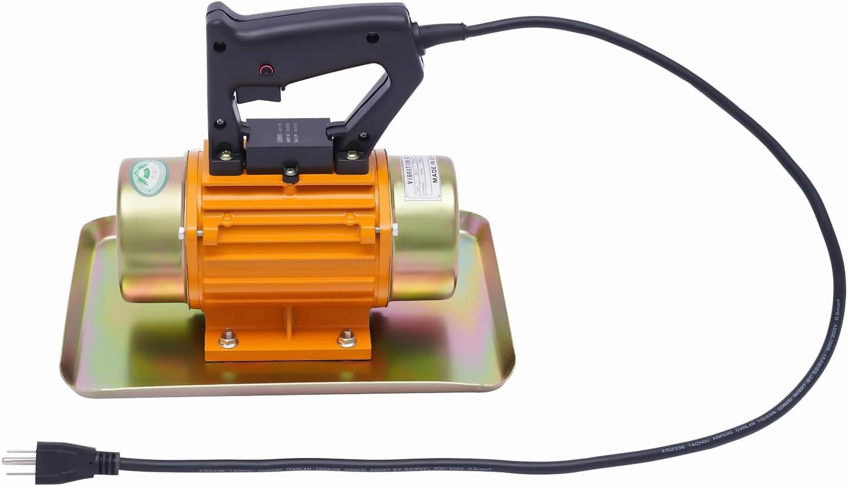 250W Concrete Vibrator, 110V Portable Electric Vibrating Machine, 100KG ...