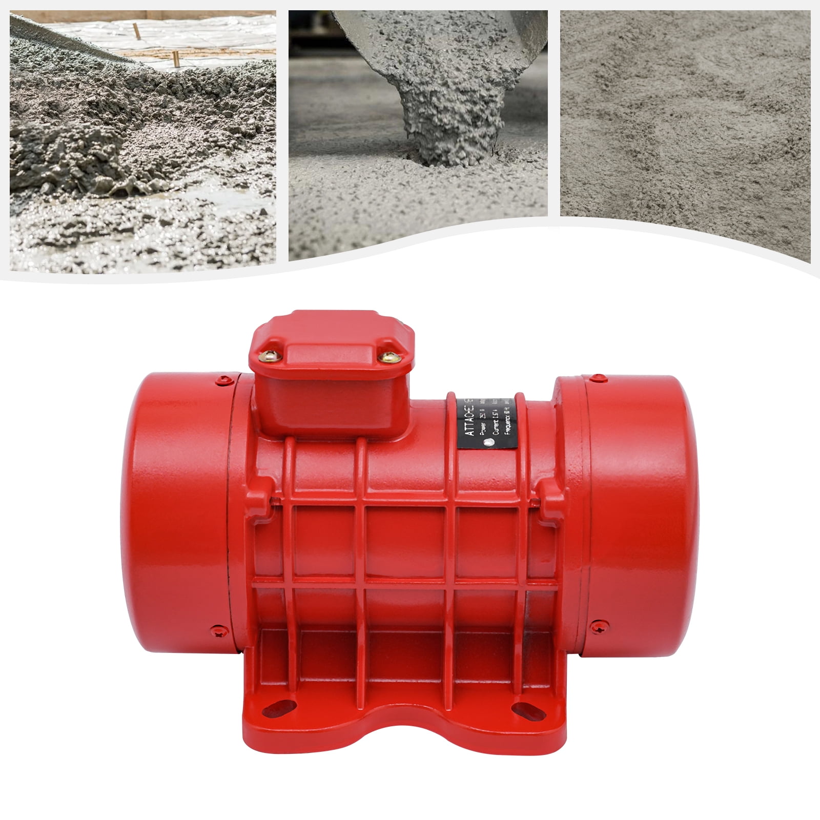250W Corded Electric Concrete Vibrator Motor Shaker Table Vibration ...