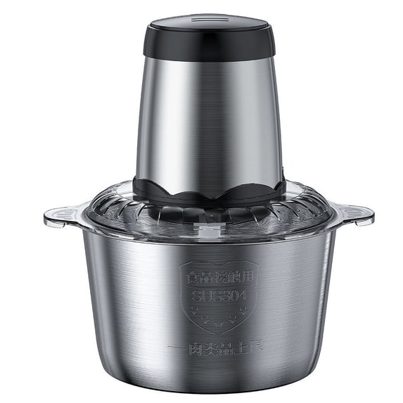 250W Electric Meat Grinder with 3L Large Capacity, Stainless Steel, 2 ...