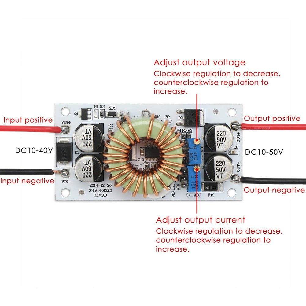 250W Step-Up Boost Converter Constant Current Power Supply Dc 8-48V To ...