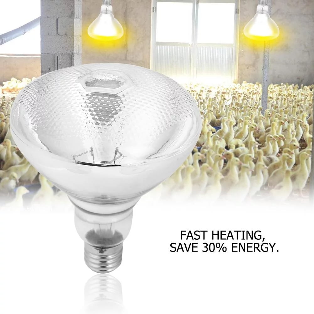 250W UVA+UVB Full Spectrum Vapor Heat Lamp Bulb, High Intensity Self ...