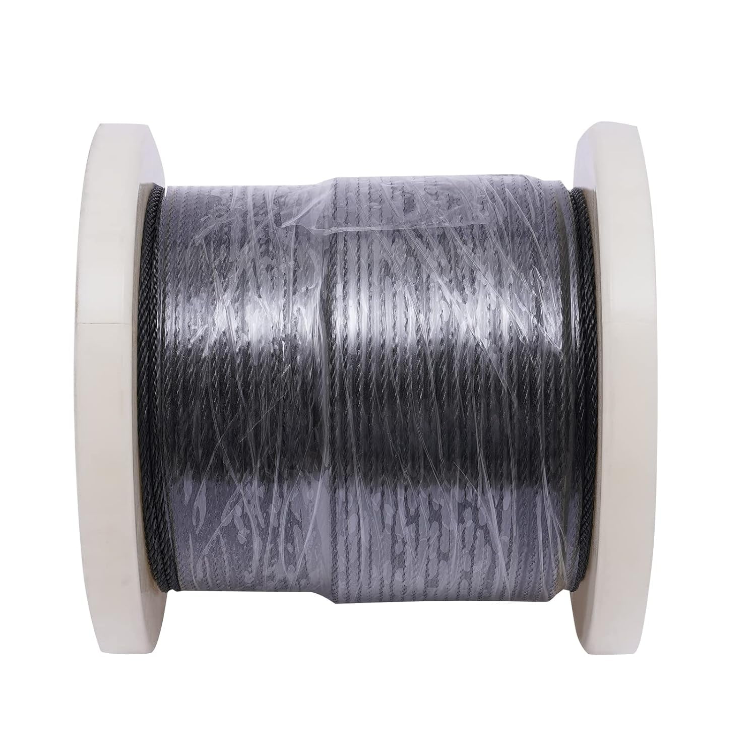 250ft 1/8" Black Wire Rope,T316 Stainless Steel Cable Railing,Flexible ...