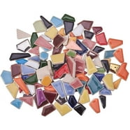 4 Sets DIY Mosaic Tiles for Cup Pads Crafts, Mosaic Pad Crafts for Coaster Handmade Home Decor ...