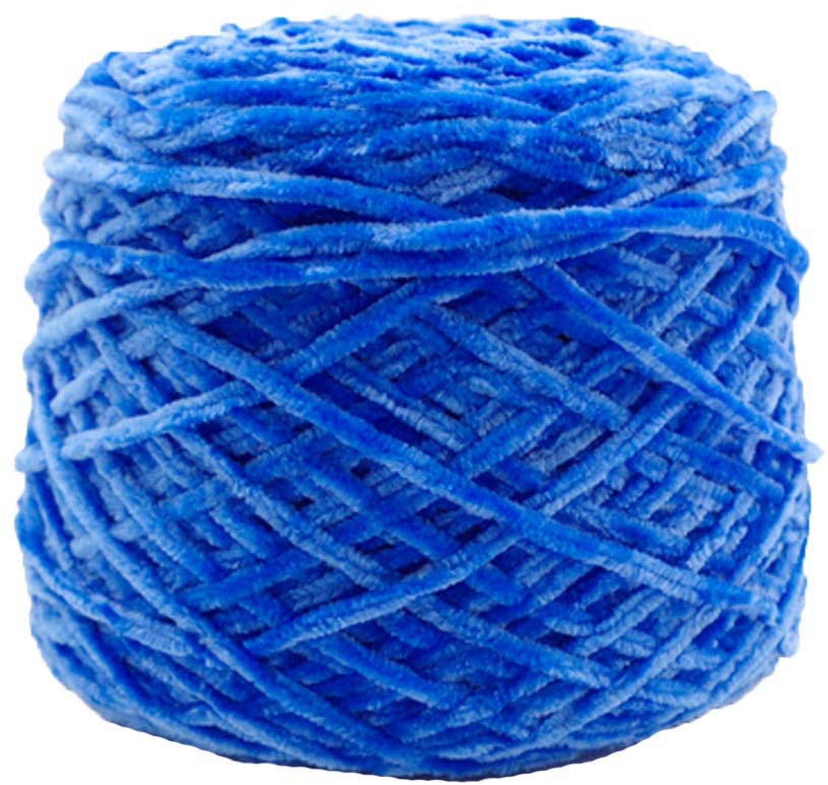 250g Chenille Velvet Yarn Black Bulky Vegan Soft Yarn Velvet Knitting ...