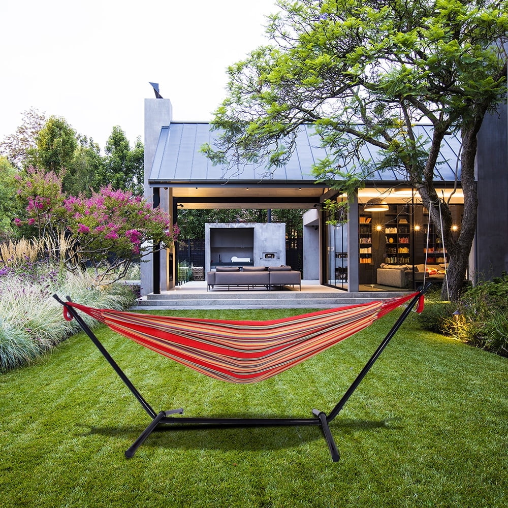 250lbs Capacity Double Hammock Portable 2 Kids,Adjustable Hammock Bed ...