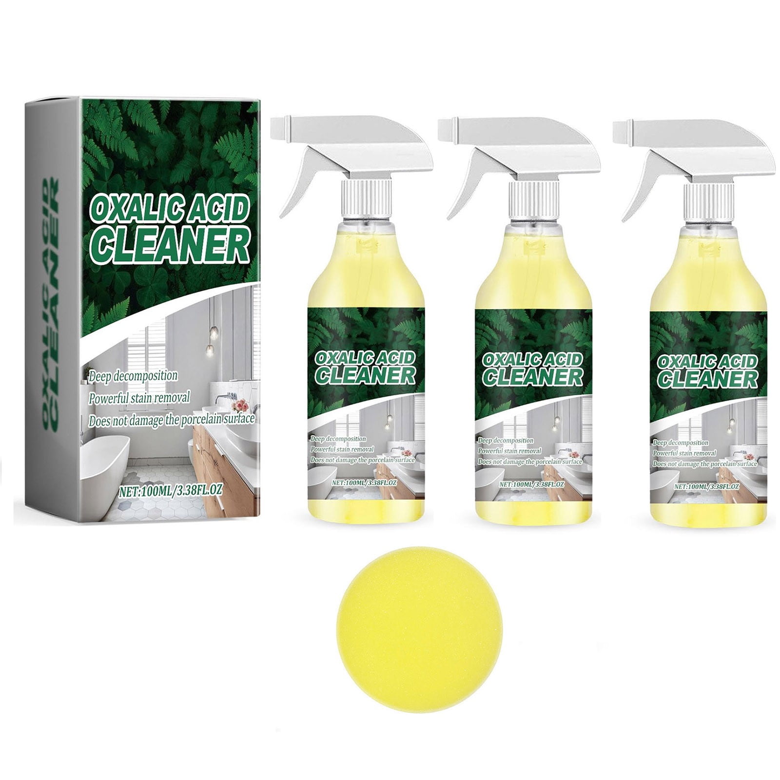 250ml Bathroom Multi-Purpose Cleaner Stain Remover Tiles Bathtub Shower ...