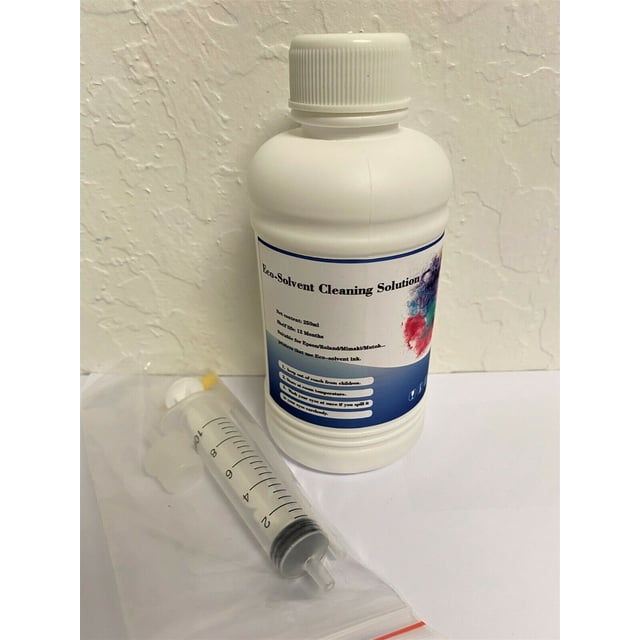 250ml Premium Universal ECO SOLVENT Cleaning Solution for Mimaki Roland ...