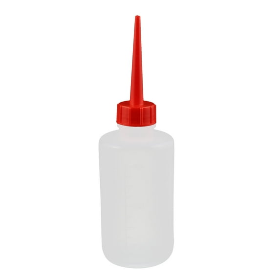 250ml Soft Plastic Straight Beak Squeeze Bottle Translucent Dispensing ...