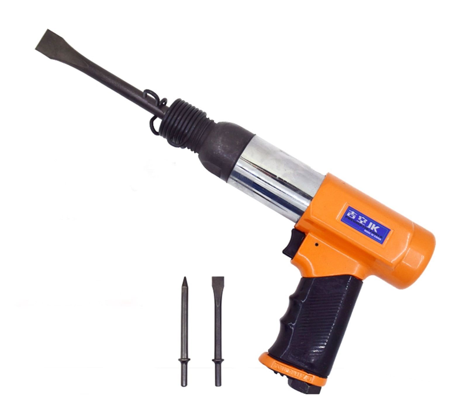 250mm 10" Industrial Air Hammer Pneumatic Tools Pistol Grip Flux ...